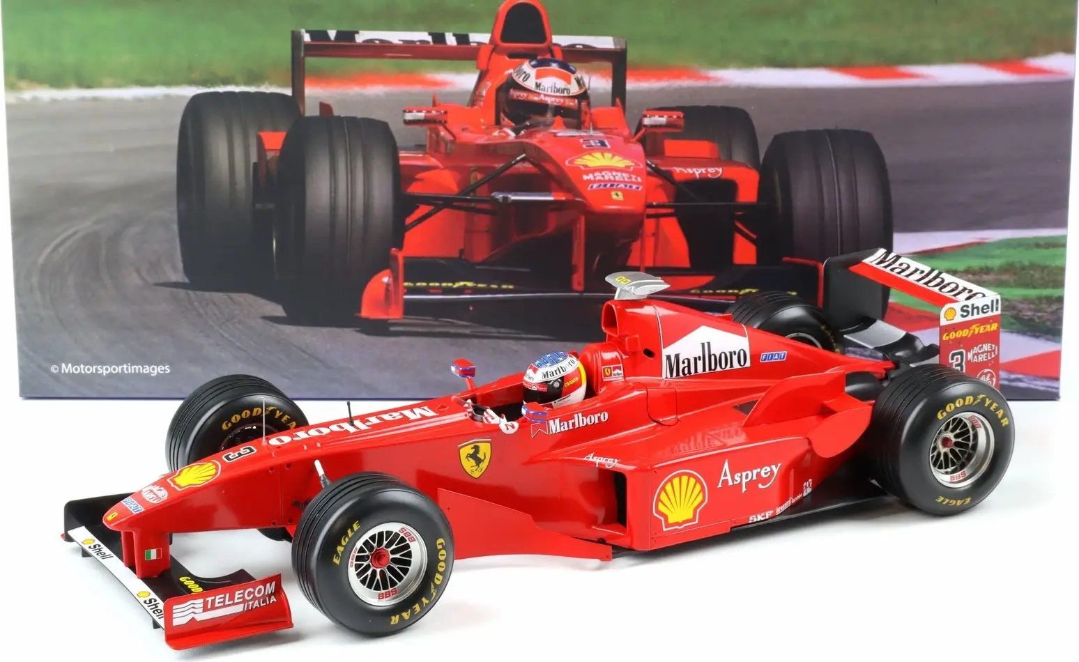Ferrari F1 F300 #3 1998 Pole Position and Winner Monza GP Michael ...