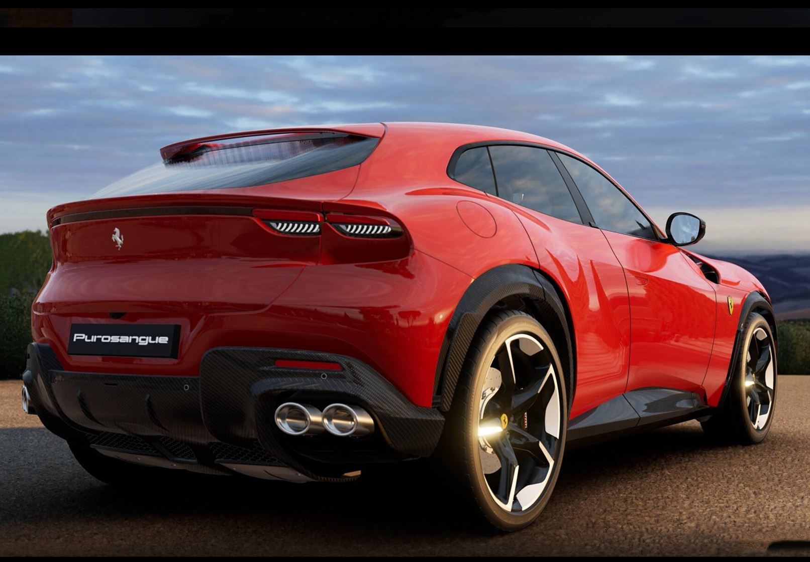 Ferrari Purosangue Rosso Corsa 322 in 1:18 scale by BBR