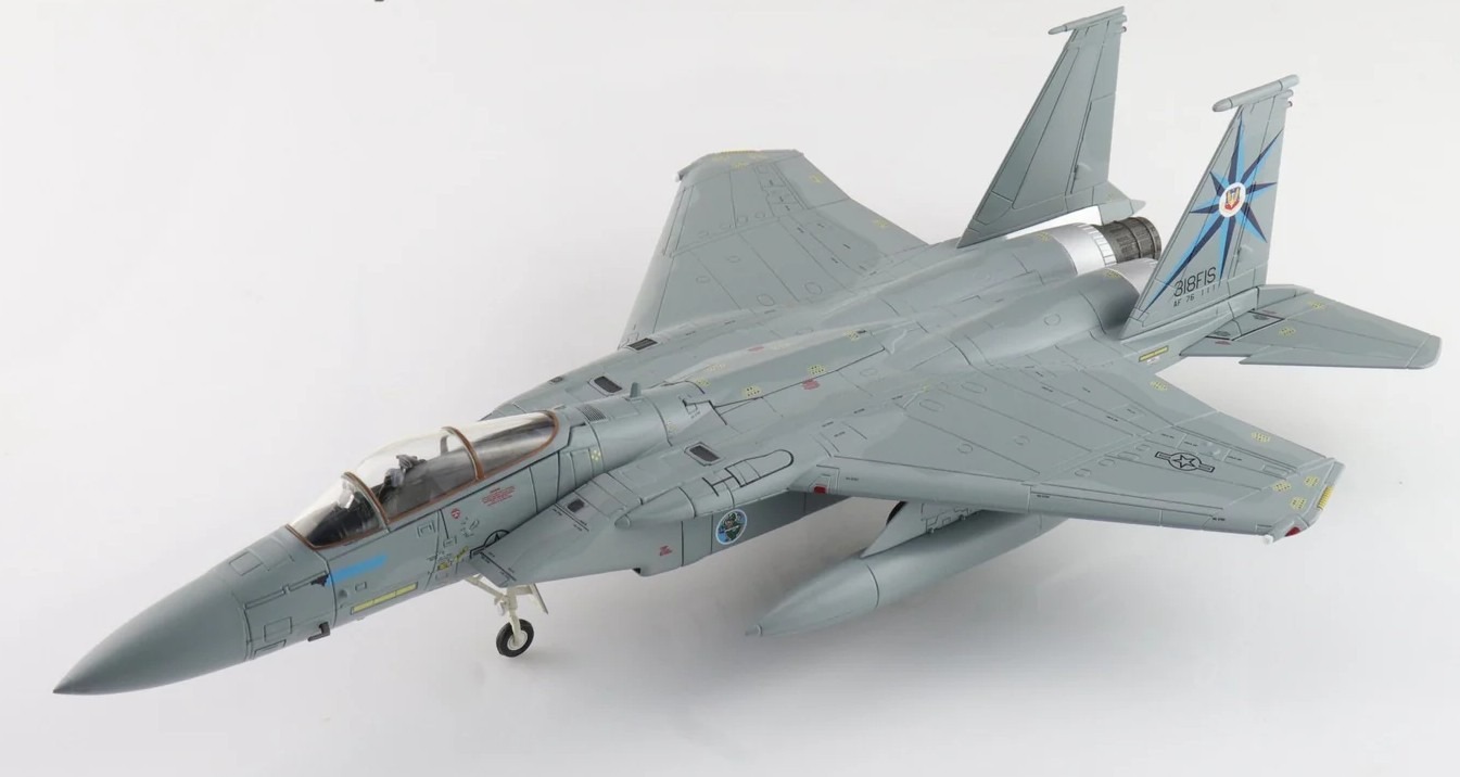 USAF McDonnell Douglas F-15A Eagle 318th FIS USAF (with ASM-135 missile ...