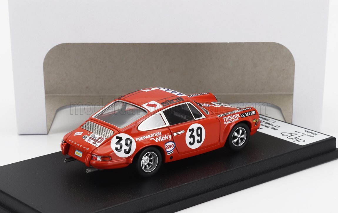 Porsche 911S Coupe #39 11th 1971 24h Le Mans in 1:43 scale by Trofeu