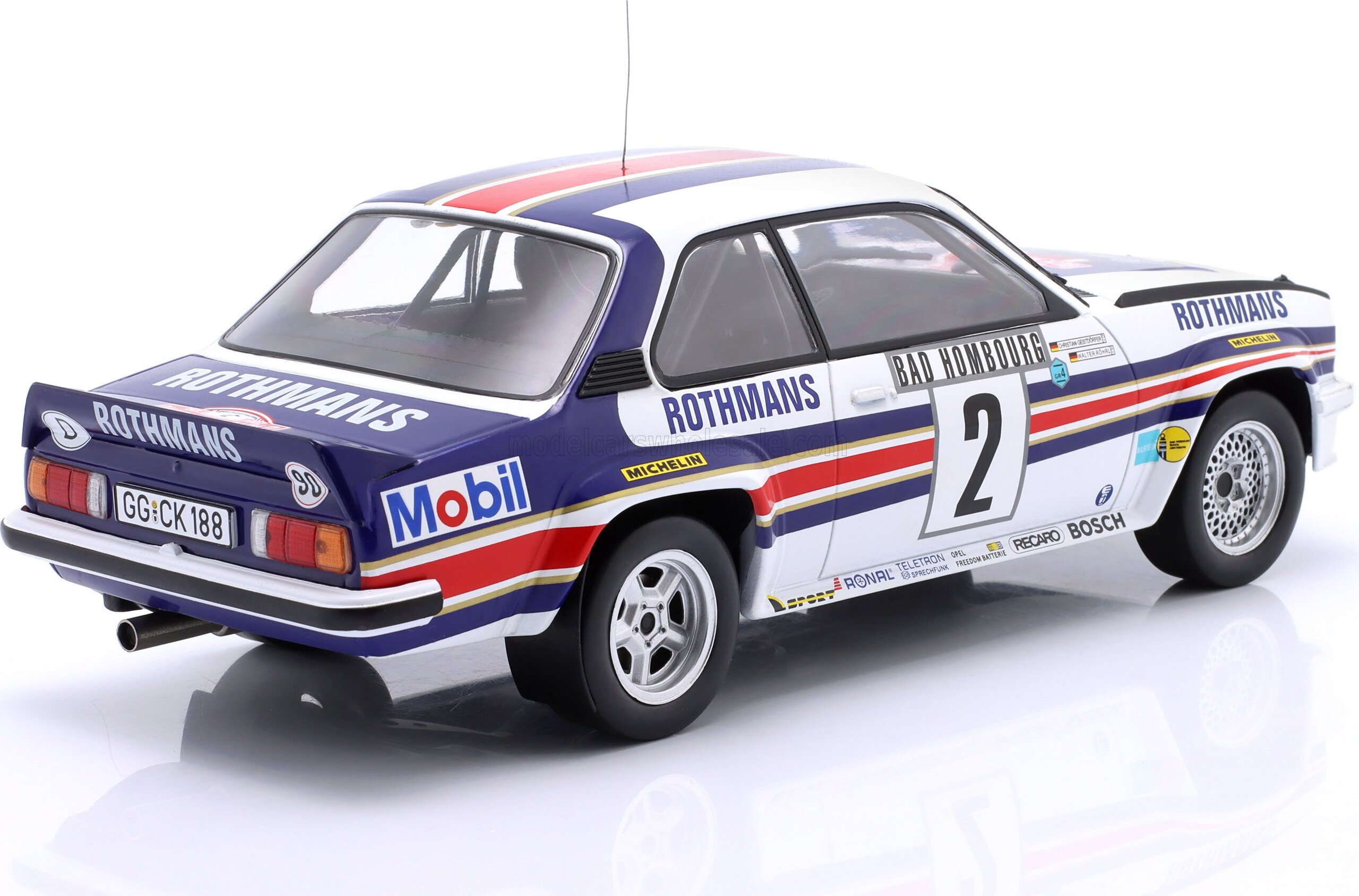 Opel #2 Winner 1982 Rally Monte Carlo (night version) in 1:18 scale by ...