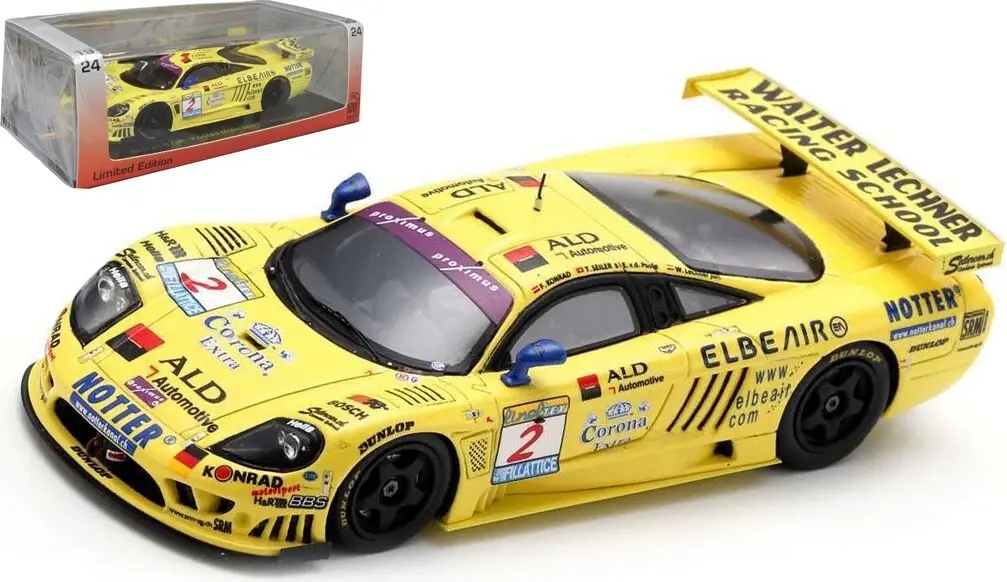 Saleen S7-R No.2 Konrad Motorsport 24H Spa 2003 in 1:43 scale by Spark