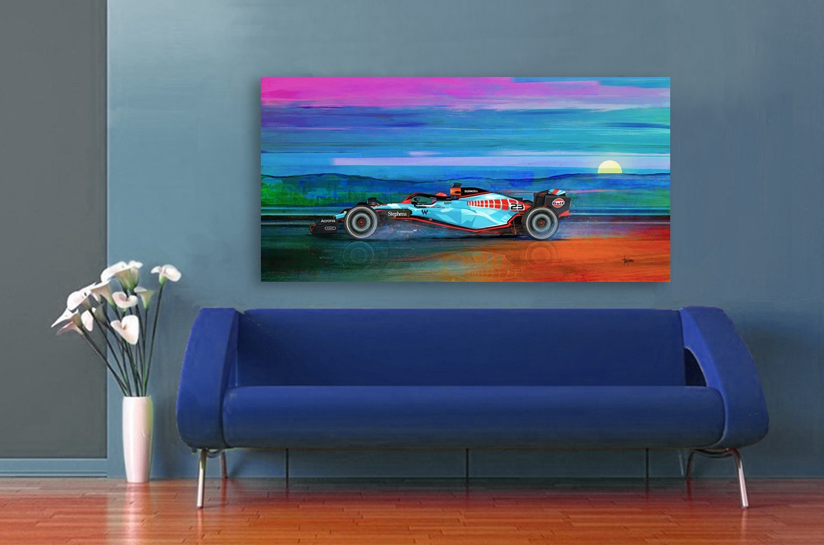 "Special De Livery" Limited Edition Abstract Art Print by ASGsportwerks