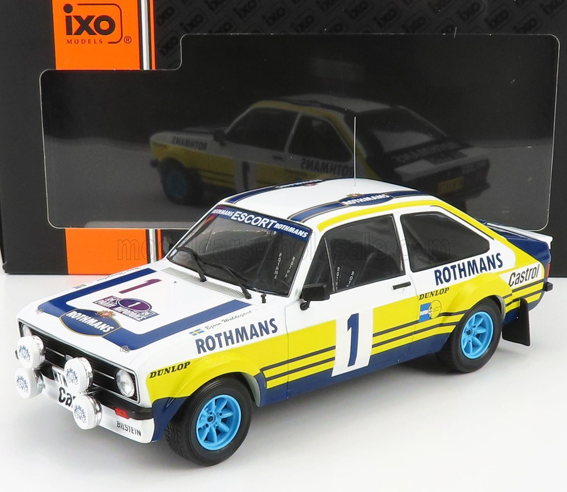 Ford England Escort RS 1800 MKII Team Rothmans #1 Winner 1979 Rally ...