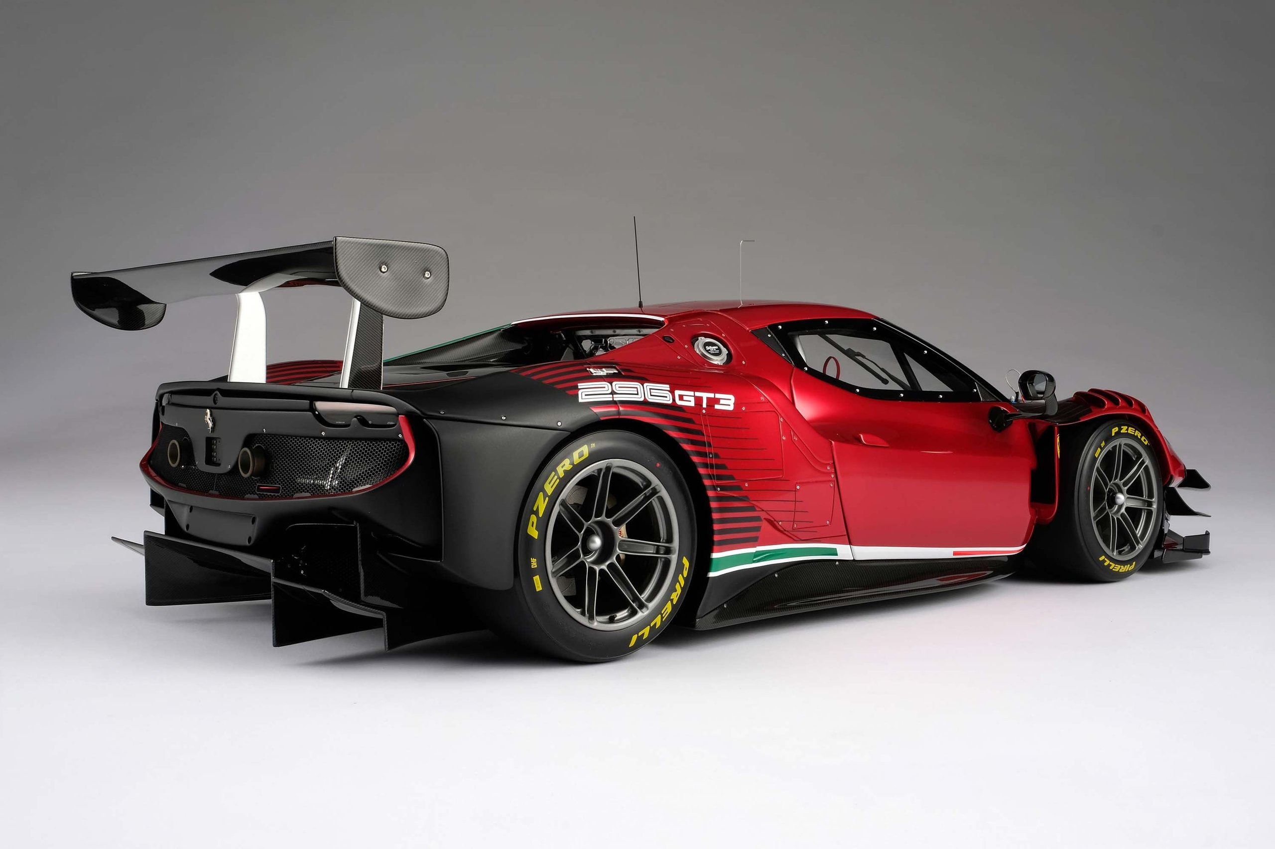 Ferrari 296 GT3 at 1:8 scale by Amalgam