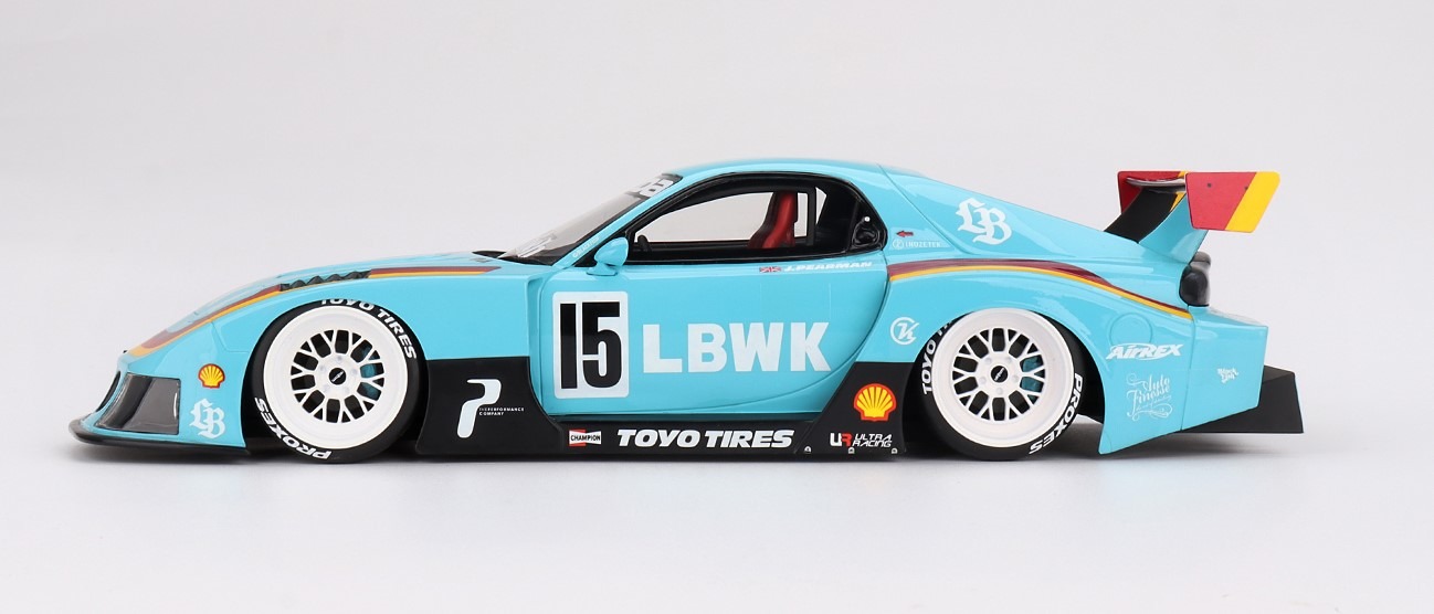 MAZDA RX-7 LB-Super Silhouette Liberty Walk Europe in 1:18 scale by ...