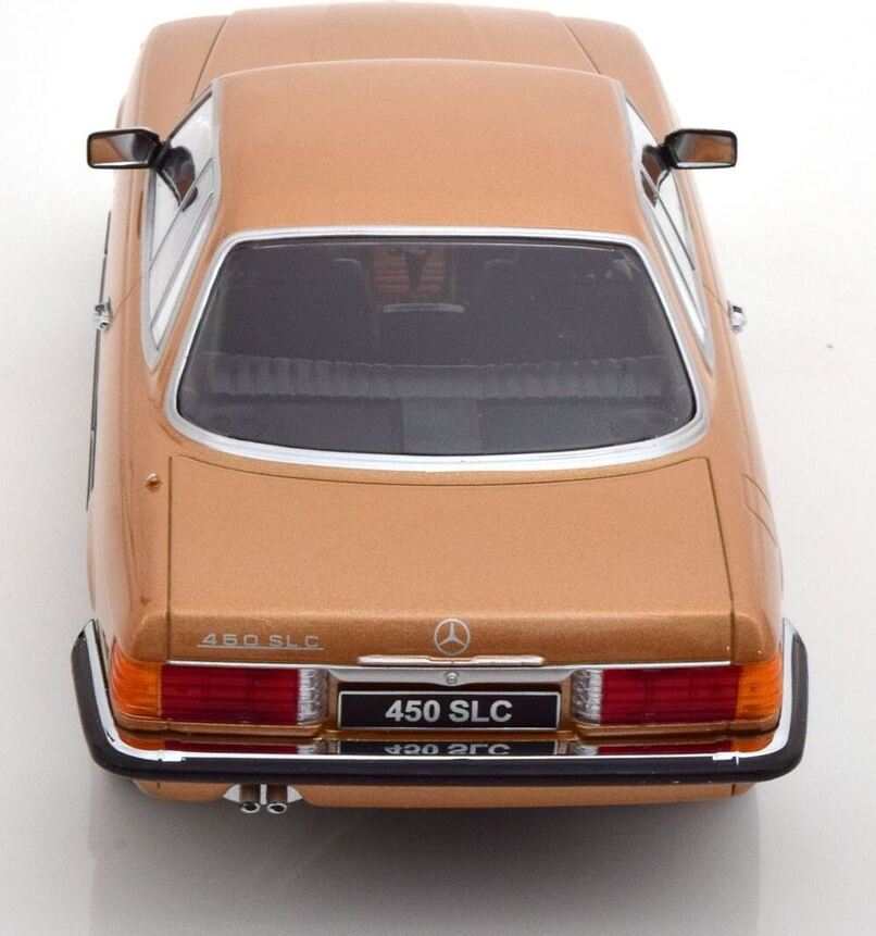 1973 Mercedes-Benz 450 SLC C107 Gold in 1:18 scale by KK Diecast