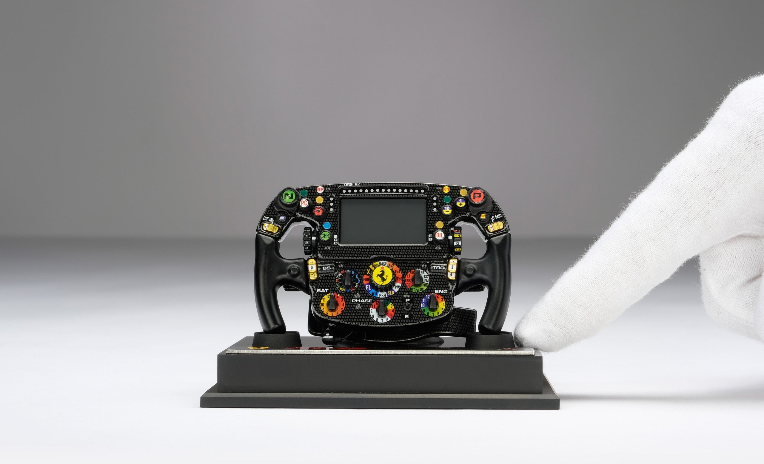 2022 FERRARI F1-75 STEERING WHEEL in 1:4 scale by Amalgam