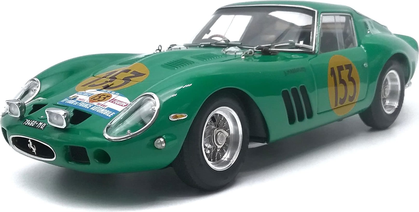 1962 Ferrari 250 GTO Piper/Margulies Tour de France 1:18 scale by CMC
