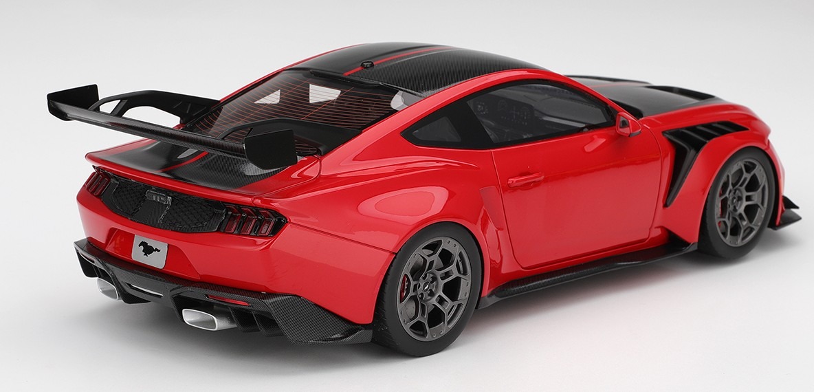 Ford Mustang GTD Race Red in 1:18 scale by Topspeed