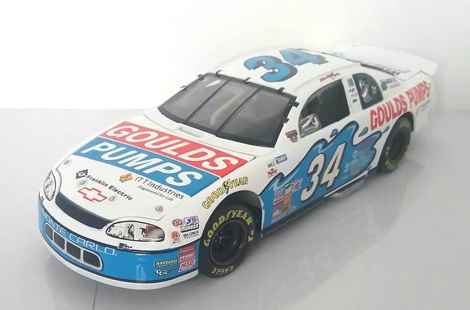 1999 Busch Series #34 Mike Mclaughlin Goulds Pumps in 1:24 scale by ...