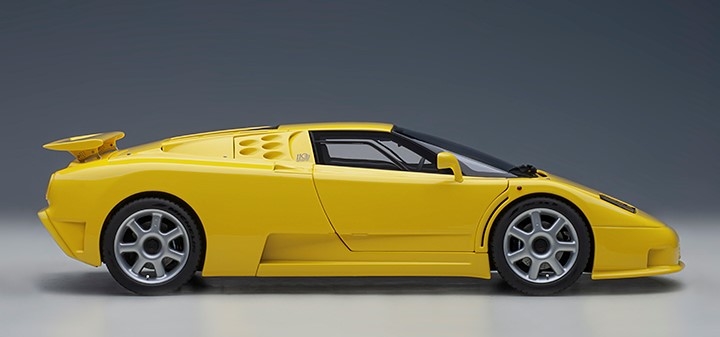 BUGATTI EB110 SS (GIALLO BUGATTI/YELLOW) in 1:18 scale by AUTOart by ...