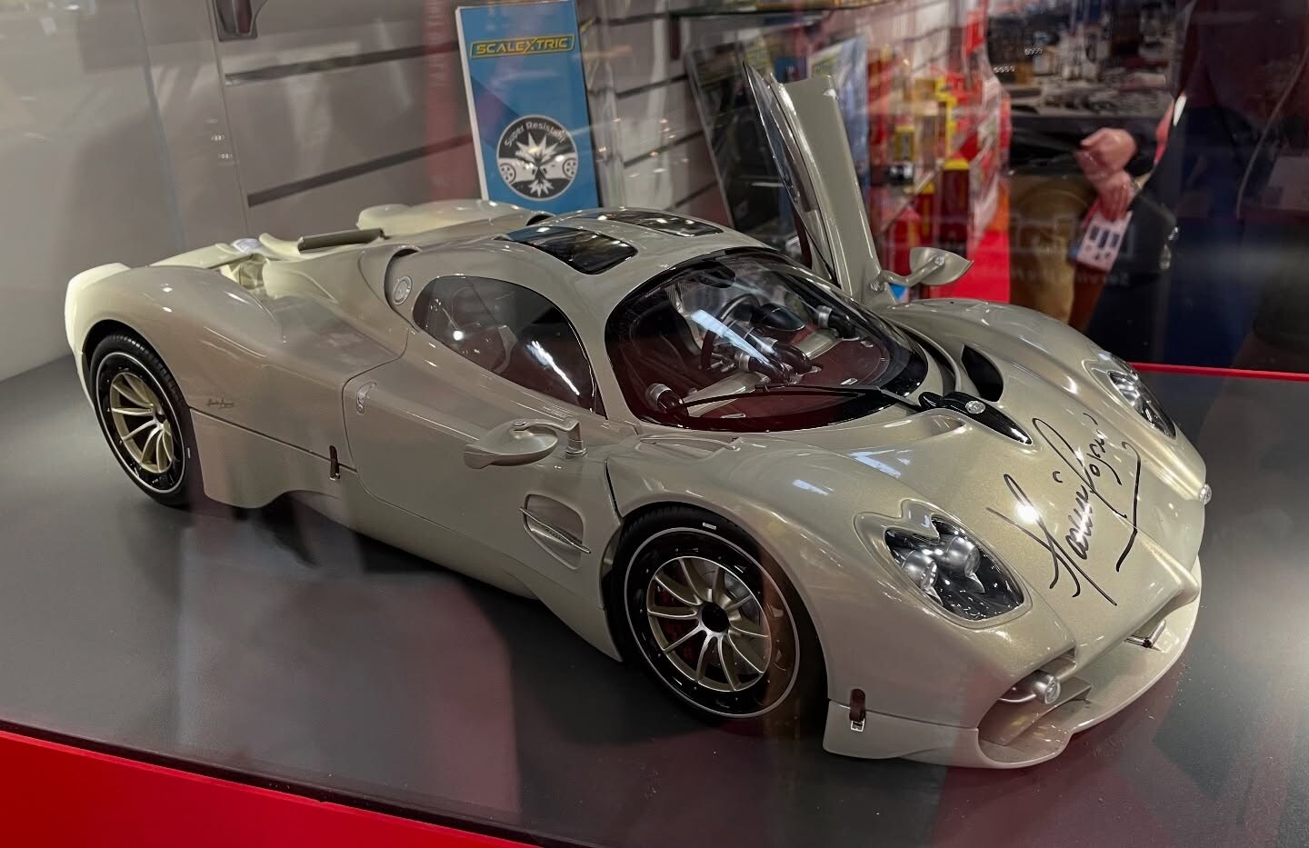 2023 Pagani Utopia Coupe Light Grey in 1:8 scale Complete die-cast ...