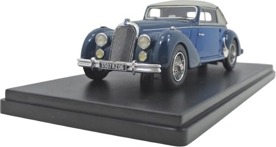 1948 Talbot Lago T26 Record Cabriolet top up 2 tone blue in 1:43 scale ...