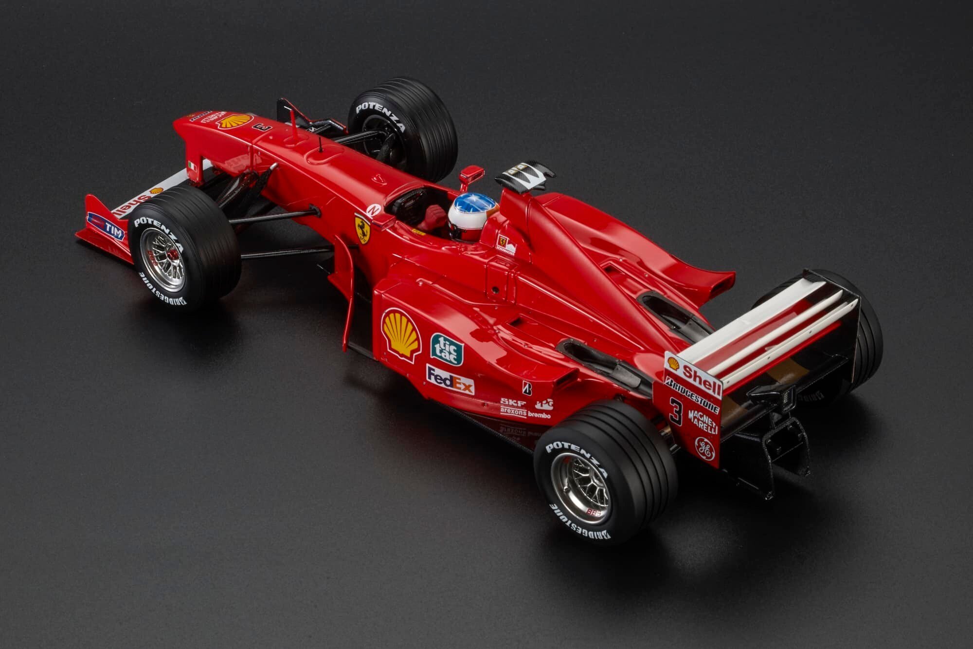 Ferrari F1 F2000 #3 World Champion Winner 2000 Japan GP in 1:18 scale w ...