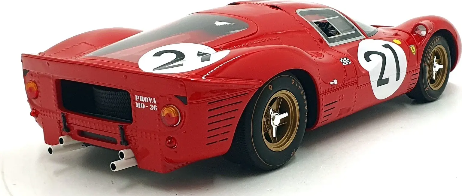 Ferrari 330 P4 Berlinetta 4.0L V12 #21 2nd 1967 24 Le Mans in 1:12 ...